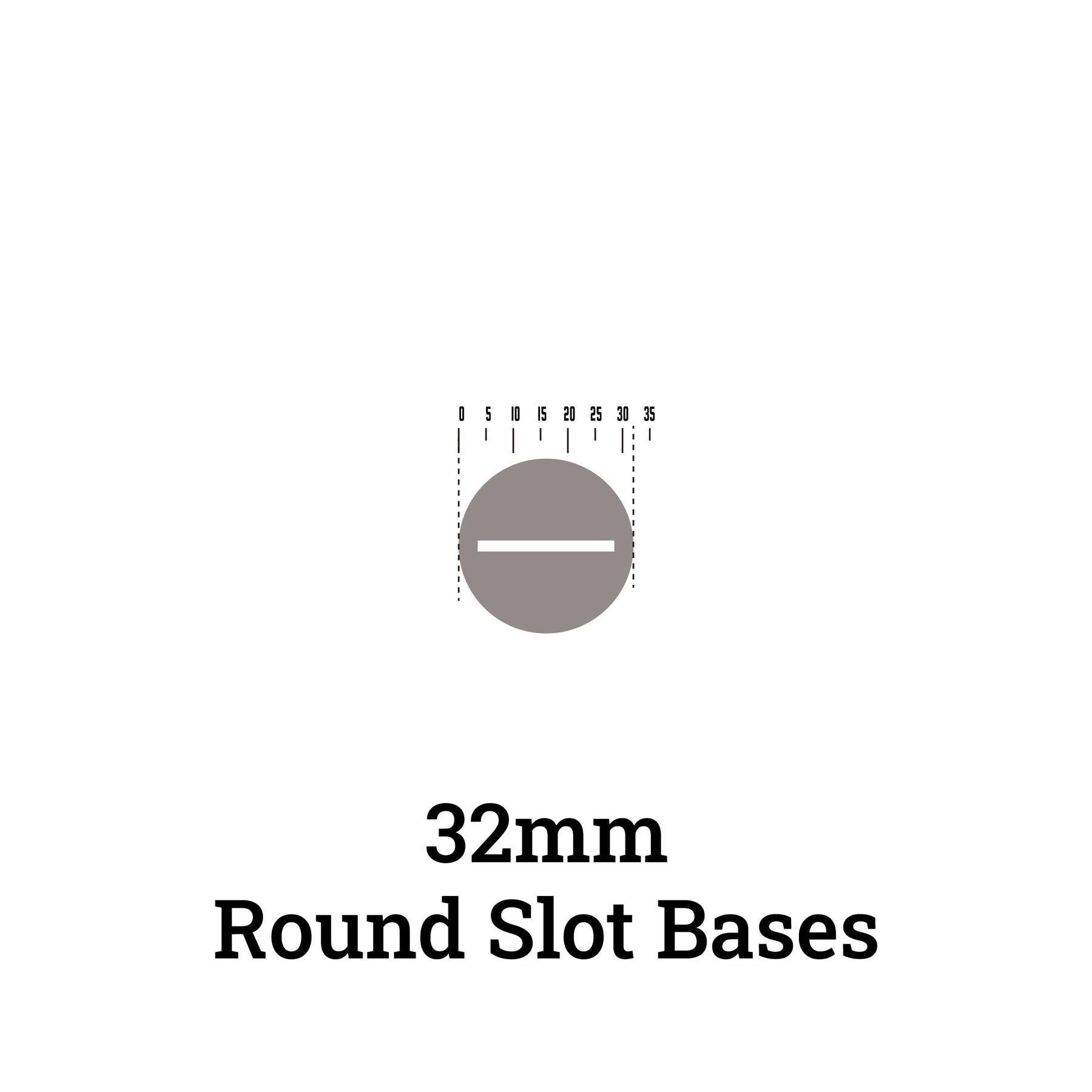 Plastic Round Bases – Wargame Base World
