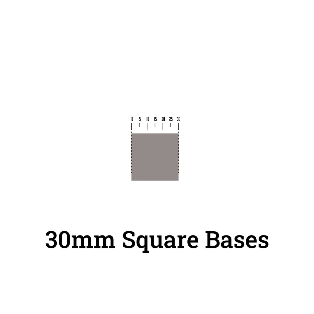 Plastic Square Bases – Wargame Base World
