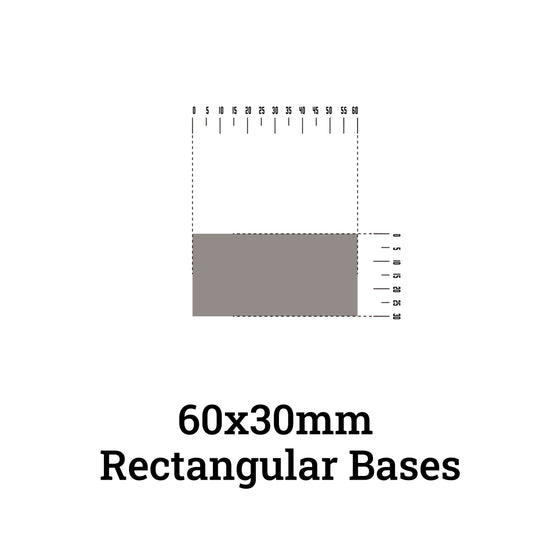 Plastic Rectangular Bases – Wargame Base World