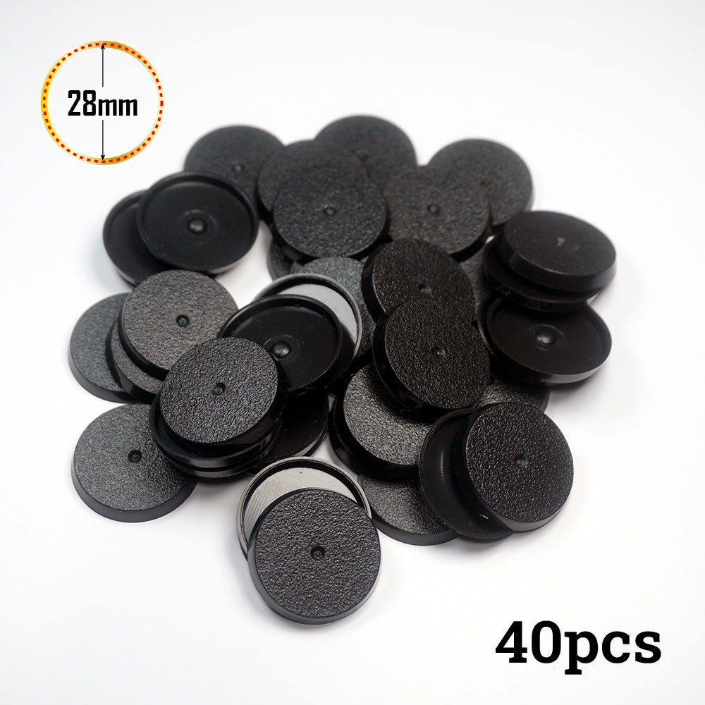 Plastic Round Bases – Wargame Base World