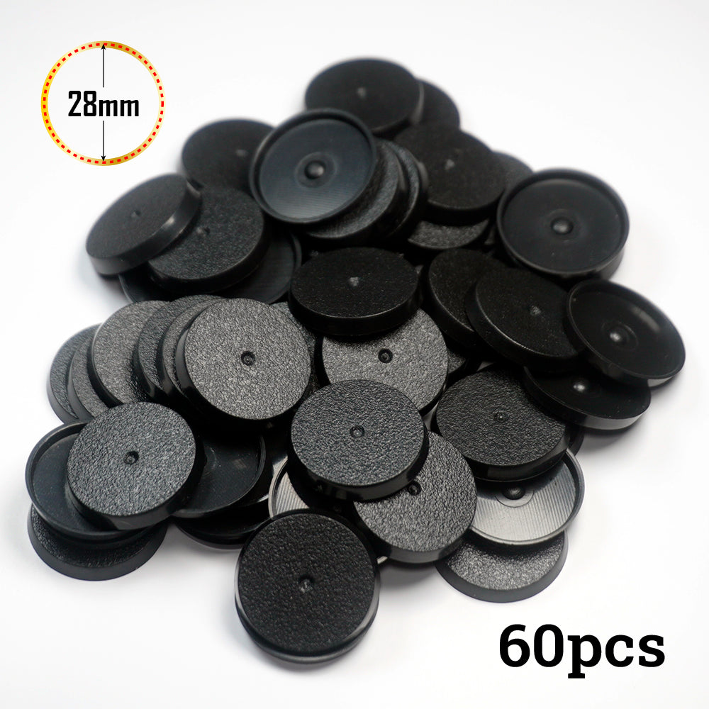 Plastic Round Bases – Wargame Base World
