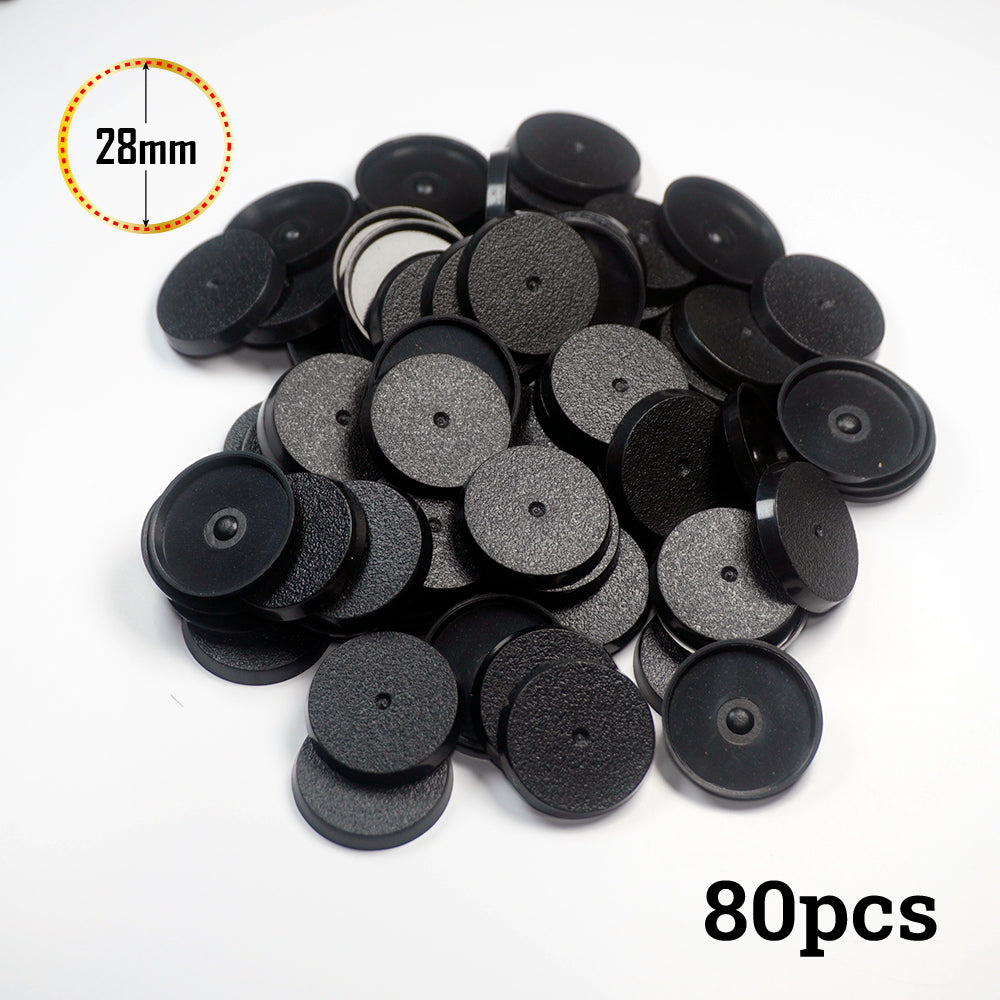 Plastic Round Bases – Wargame Base World