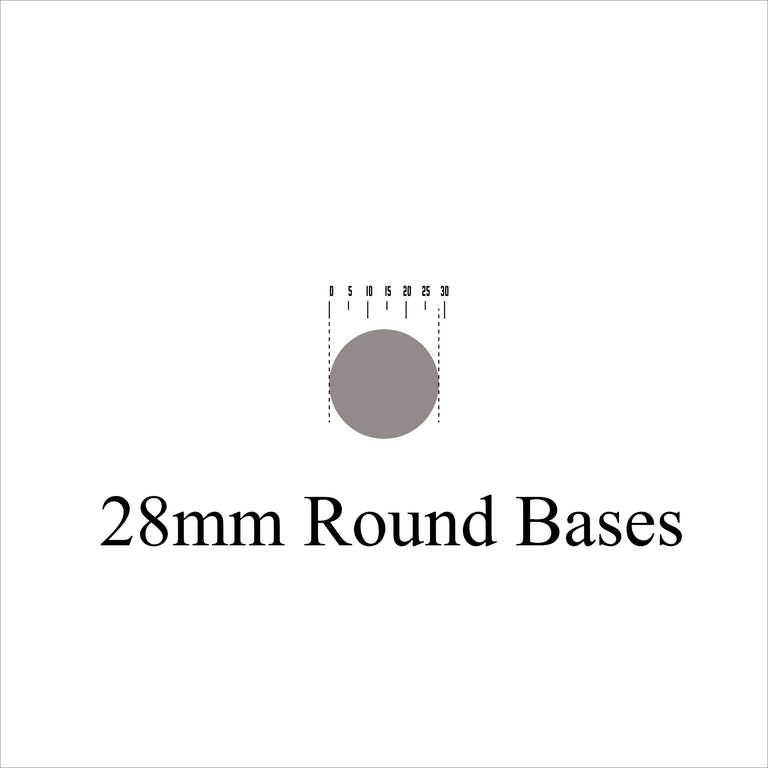 Plastic Round Bases – Wargame Base World