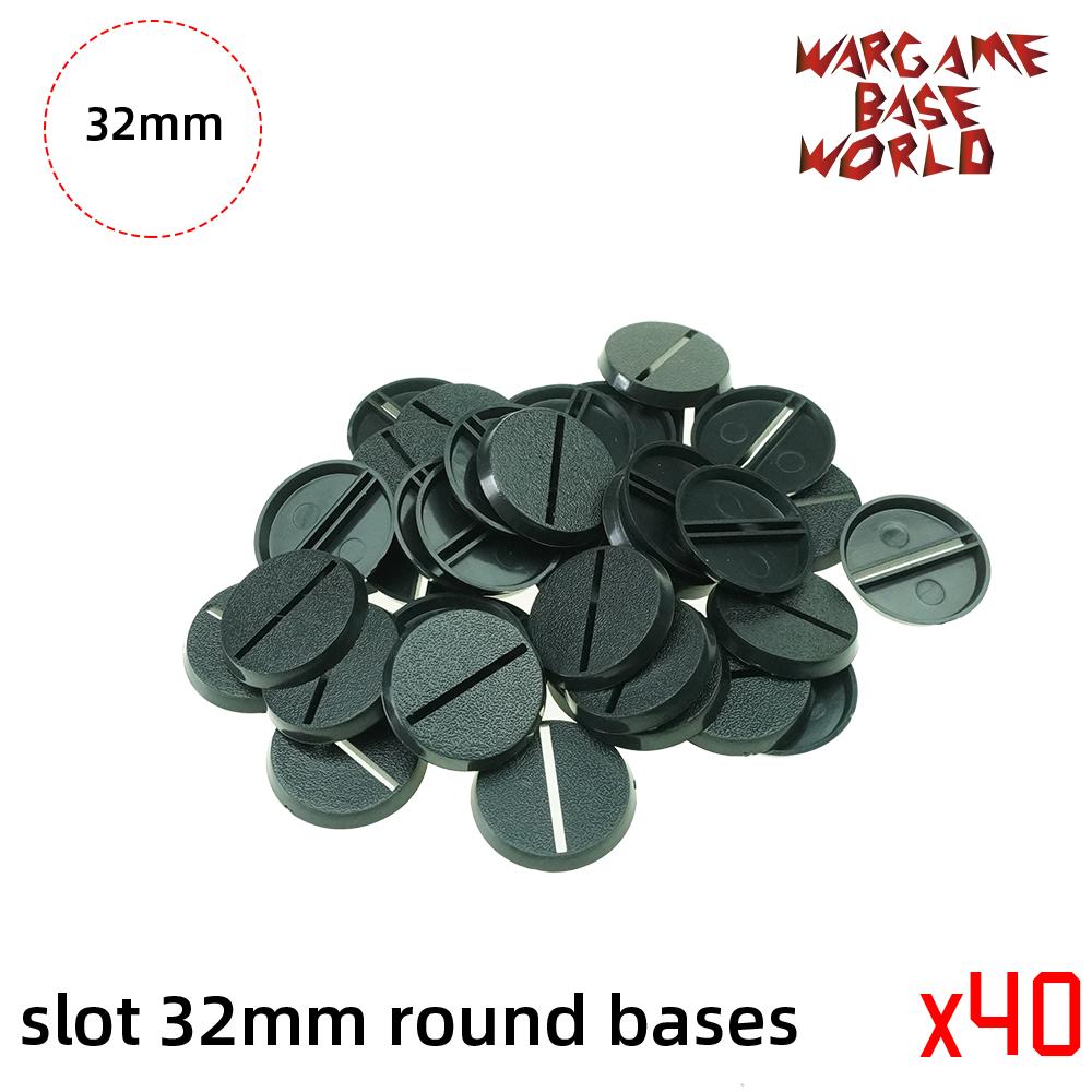 Plastic Round Bases – Wargame Base World