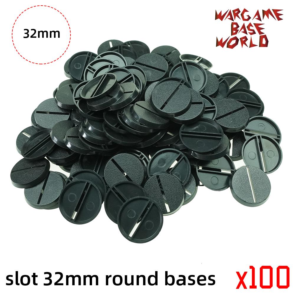 Plastic Round Bases – Wargame Base World